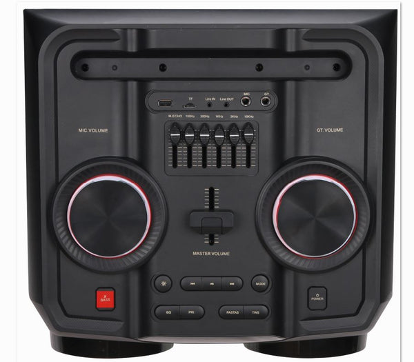 MPD25XB - EXTREME 12- MaxPower 12" X 2 Karaoke Bluetooth speaker with ...